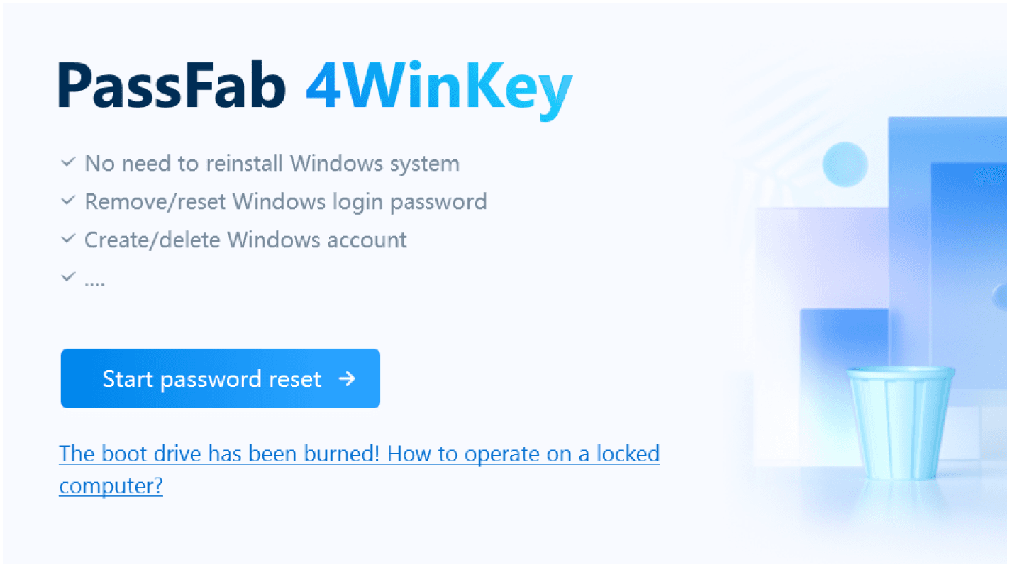 4WinKey - Tu Software Ideal para Restablecer Contraseñas de Windows