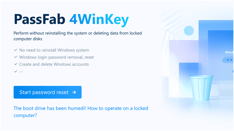 4WinKey - Windows Password Reset Tool via USB to Unlock PC