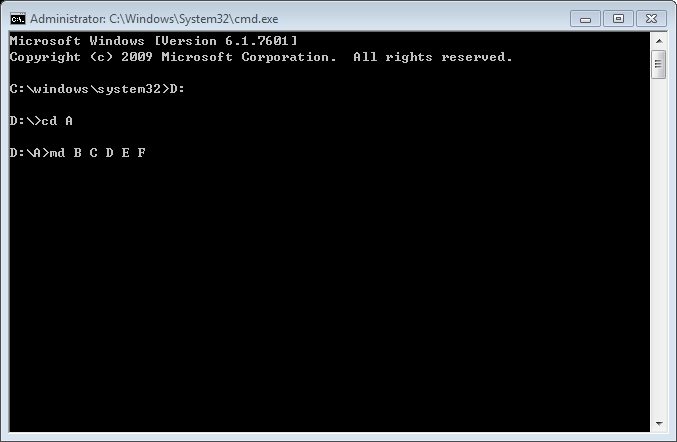 How To Create Open Rename And Force Delete A Folder Using Command Prompt